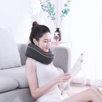 China Customized Color U Shape Memory Foam Neck Pillow Soft Neck Support Travel Pillow Roll for sale
