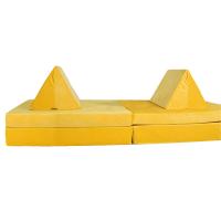 China Modern Furniture Safety Beads Double Seater Sofa Set with Lid Custom Logo Accepted for sale