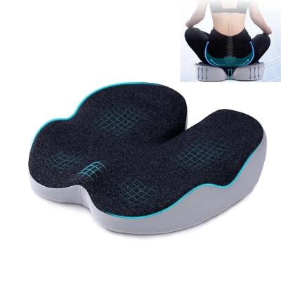 China Knitted Luxury Style Office Chair Memory Foam Seat Cushion for Orthopedic Support for sale