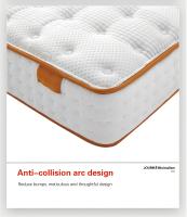 China Double Sleeping Feeling Knitted Home Furniture with JOURM Latex Mattress Fabric 10pcs for sale