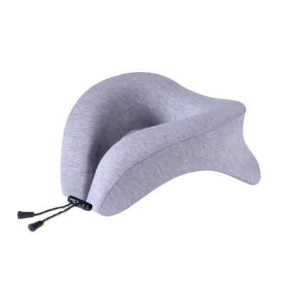 China Office Nap Airplane Camping Knitted U-Shaped Memory Cotton Head and Neck Support Pillow for sale