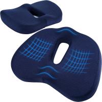 China Sustainable Knitted Memory Foam Seat Cushion The Perfect Fit for Office or Wheelchair for sale