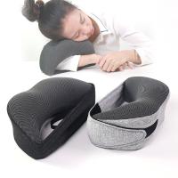 China U-Shape Ergonomic Orthopedic Cervical Memory Foam Neck Support Pillow for Traveling for sale
