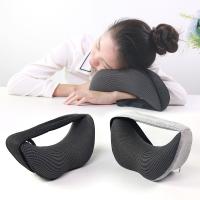 China U-Shape Ergonomic Orthopedic Cervical Memory Foam Neck Support Pillow for Traveling for sale
