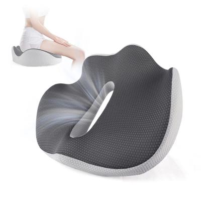 China Comfort Breathable Non-slip Memory Foam Support Cushion for Pressure Relief Seat Cushion for sale