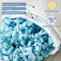 China Adjustable Loft Cooling Bed Pillow for Side Stomach Sleepers Washable Removable Cover for sale
