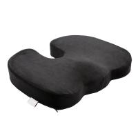 China Memory Foam Seat Back Support Lumbar Support Pillow And Seat Cushion Sets For Home Car Office Chair for sale