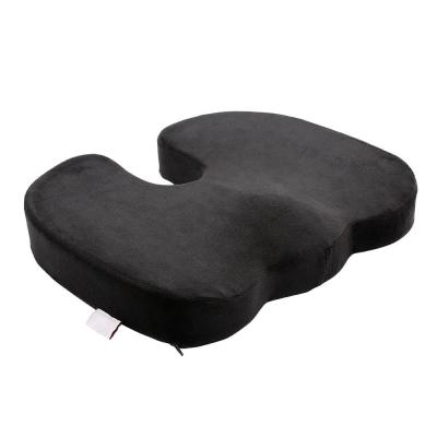 China Memory Foam Seat Back Support Lumbar Support Pillow And Seat Cushion Sets For Home Car Office Chair for sale