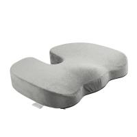 China Memory Foam Seat Back Support Lumbar Support Pillow And Seat Cushion Sets For Home Car Office Chair for sale
