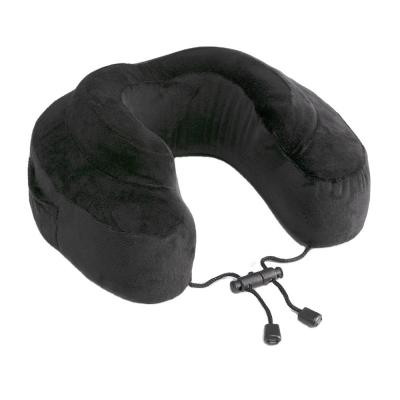 China Removable and Washable Memory Foam Travel Neck Pillow Set 28*27*11.5cm Personalized for sale