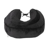 China Removable and Washable Memory Foam Travel Neck Pillow Set 28*27*11.5cm Personalized for sale