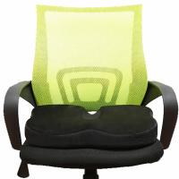 China Pressure Relief Memory Foam Gel Seat Cushion for Car Office Home in Butterfly Shape for sale