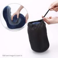 China Ergonomic Design Memory Foam Travel Neck Pillow for Office Car Plane OEM ODM Acceptable for sale
