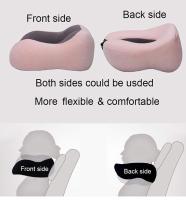China Ergonomic Design Memory Foam Travel Neck Pillow for Office Car Plane OEM ODM Acceptable for sale