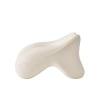 China 60 Fabric Count Portable Comfortable Cervical Memory Foam Travel Neck Pillow for Airplane for sale