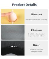 China Elevate Your Seating Experience with Silicone Coccyx Orthopedic Memory Foam Cushion for sale