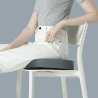 China Improve Posture with Handmade Coccyx Orthopedic Gel Memory Foam Cool Gel Seat Cushion for sale