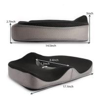 China Upgrade Your Seating Comfort Pain Relief Memory Foam Coccyx Cushion for Car or Chair for sale