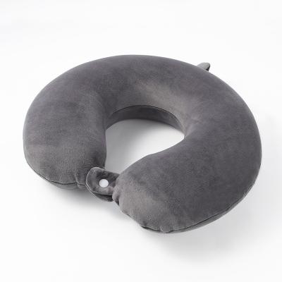 China Experience Comfort Everywhere with Our Adjustable U-Shaped Memory Foam Neck Pillow for sale