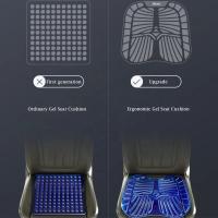 China Non-Slip U-Shape Car Cushion with Honeycomb Design Breathable Chair Pads Non-Slip Cover for sale