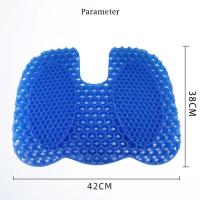 China Orthopedic Gel Cushion 1.2KG Upgrade Your Office Chair or Car Seat for Better Support for sale