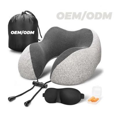 China 28*25*13CM U shanp Memory Foam Cervical Travel Neck Pillow with and Comfortable Design for sale