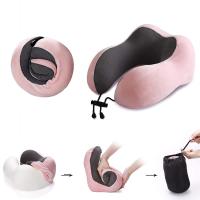 China 28*25*13CM U shanp Memory Foam Cervical Travel Neck Pillow with and Comfortable Design for sale