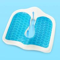 China Anti-Static Cooling Gel Orthopedic Memory Foam Cushion for Office Chair and Car Seat for sale