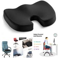 China Medium Hardness U-Shape Butt Lift Memory Foam Seat Cushion for Short Drivers Custom Design for sale