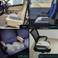 China An-ti Slip Fabric Cover Seat Cushion for Comfortable Sitting in Car Chair and Wheelchair for sale