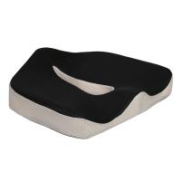 China Orthopedic Memory Foam Coccyx Cushion Non Slip Square Seat Cushion for Tailbone Pain for sale