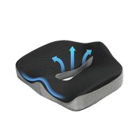 China Office Chair Sitting Memory Foam Seat Cushion Customized Logo and Back Pain Relief for sale