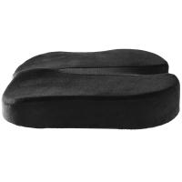 China Healthy Hypoallergenic Velvet Coccyx Chair Bus Driver Boster Memory Foam Seat Cushion for sale