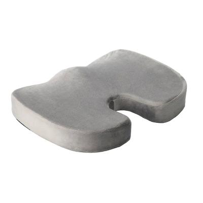 China PORTABLE Non-Slip Orthopedic Memory Foam Coccyx Seat Cushion for Fire Standard CA117 for sale