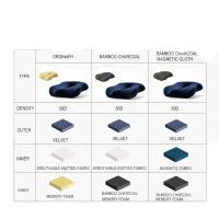 China Upgrade Your Car Interior with Design Velvet Fabric Air Flow Memory Foam Seat Cushion for sale
