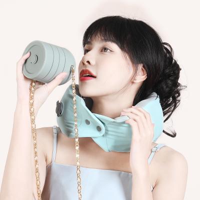 China Travel Neck Pillow with Customized Air Inflatable Memory Foam and Light Weight Design for sale