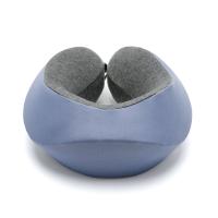 China Customized Hnos Easy Carry Airplane Car Travel Memory Foam Neck Rest 360-Degree Head Support Travel Pillow for sale