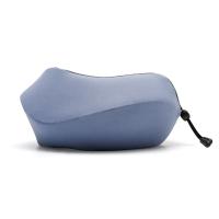 China Customized Hnos Easy Carry Airplane Car Travel Memory Foam Neck Rest 360-Degree Head Support Travel Pillow for sale