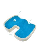 China Removable and Washable 510g Memory Foam Cooling Gel Seat Cushion for Coccyx Orthopedic for sale