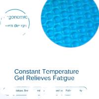 China Removable and Washable 510g Memory Foam Cooling Gel Seat Cushion for Coccyx Orthopedic for sale