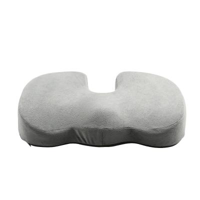 China U-Shape Short Drivers Sciatica Relief Memory Foam Coccyx Seat Cushion for Office Chair for sale