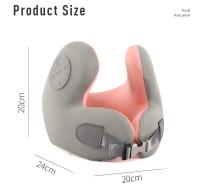 China Wireless Bluetooth Travel Pillow for Airplane/ Office Multi-functional Memory Foam Pillow in Gray for sale