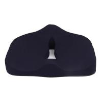 China Printed Logo Non Slip Memory Foam Car Seat Cushion for Comfortable Driving and Promotions for sale
