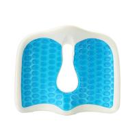 China Density 45-80D Breathable Zero Gravity Coccyx Orthopedic Adult Car Chair Memory Foam Gel Seat Cushion for sale