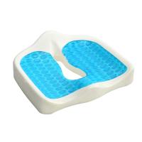 China Density 45-80D Breathable Zero Gravity Coccyx Orthopedic Adult Car Chair Memory Foam Gel Seat Cushion for sale