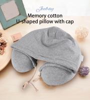 China Soft Hooded Travel Pillow for Relaxing and Comfortable Travel Round Shape 0.5-1 Kg for sale