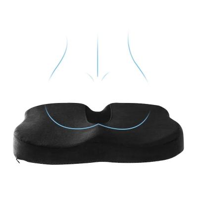 China Anti-Decubitus Memory Foam Coccyx Seat Cushion for Chair Trimming and Pressure Relief for sale