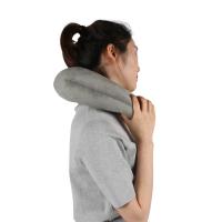 China Anti-Apnea Forming Travel Cervical Pillow with Custom Logo and Shredded Memory Foam for sale