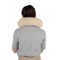 China Anti-Apnea Forming Travel Cervical Pillow with Custom Logo and Shredded Memory Foam for sale