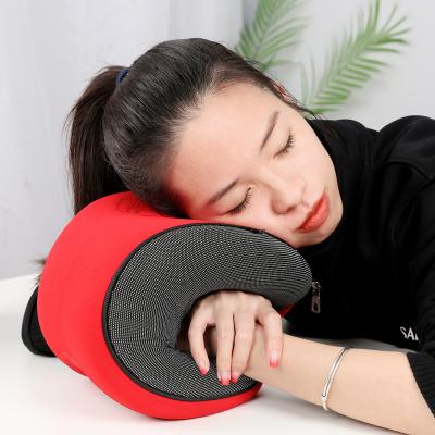 China Office Airplane and School Memory Foam Nap Sleeping Face Down Pillow with Custom Logo for sale